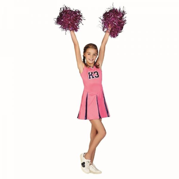 Roze K3 cheerleaderpakje voor meisjes - Milwiki.nl